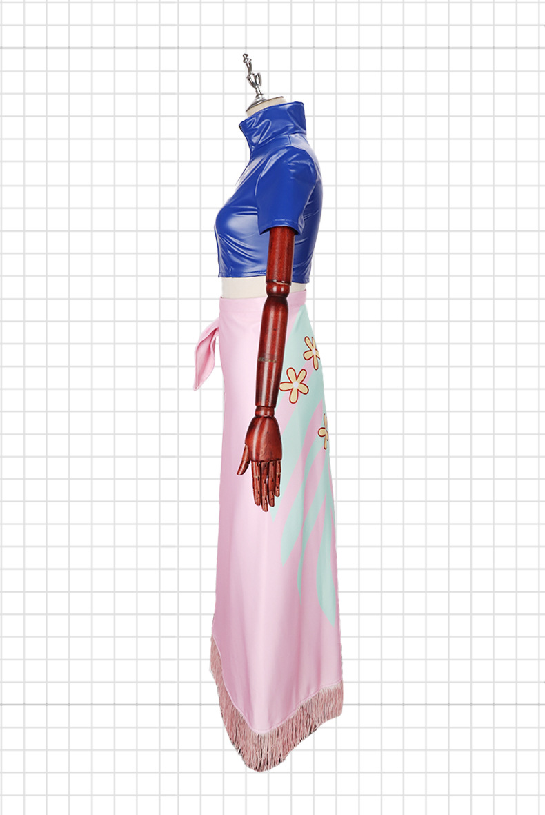 海贼王ONE PIECE 妮可罗宾cosplay服装Nico Robin两年后cos裙子-阿里巴巴