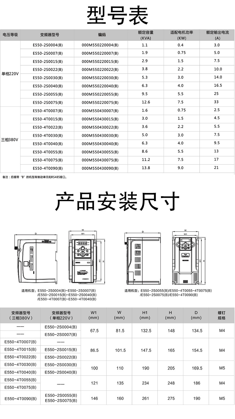 通用型变频器 雕刻机开料机变频器 Simphoenix四方E550系列变频器-阿里巴巴