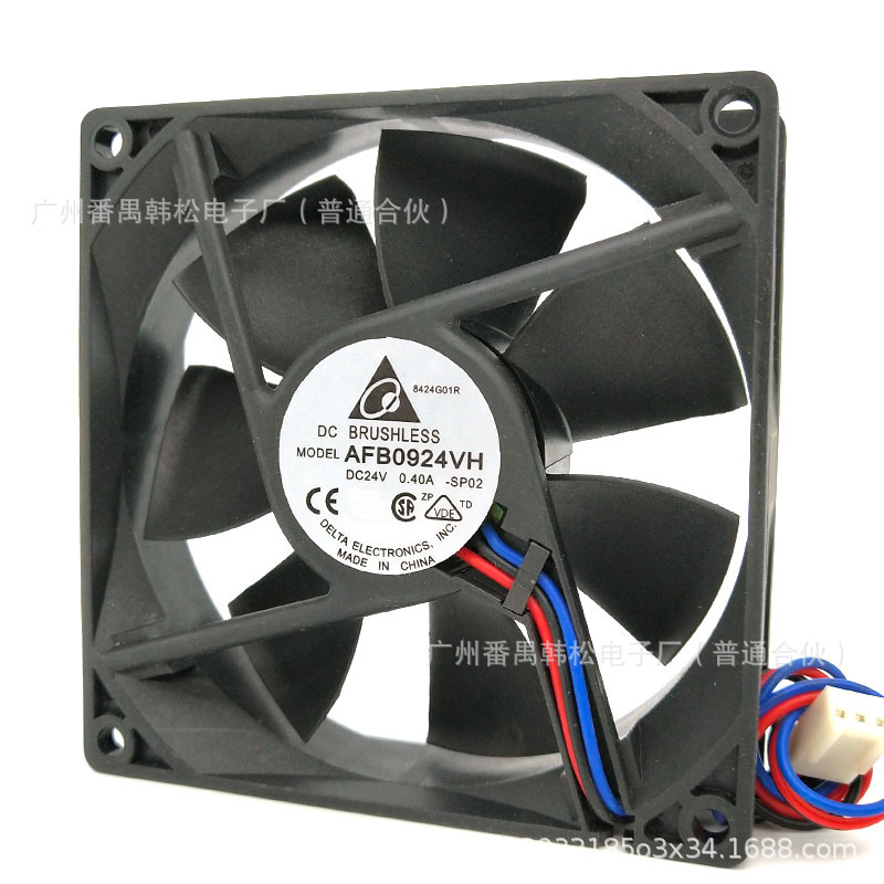 台达Delta风机AFB0924VH 9CM/厘米24V9025变频器散热风扇0.40A-阿里巴巴
