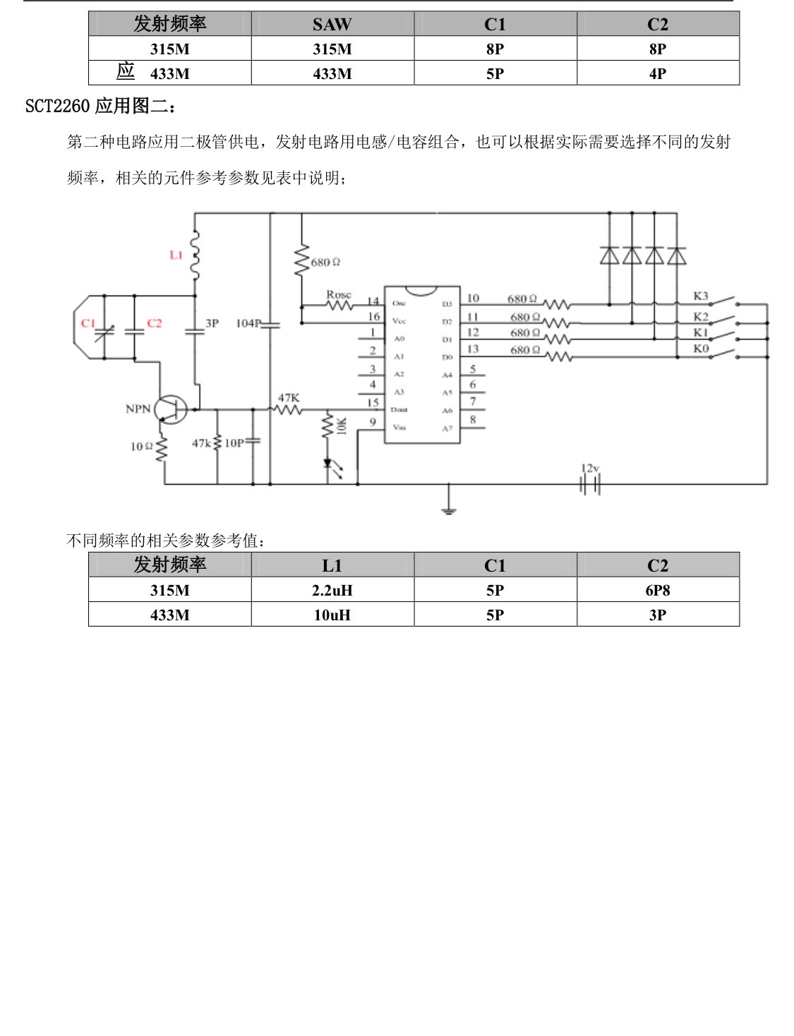 无线编码芯片 SC2260-R4 SC2260 2260 SOP-16 全新-阿里巴巴