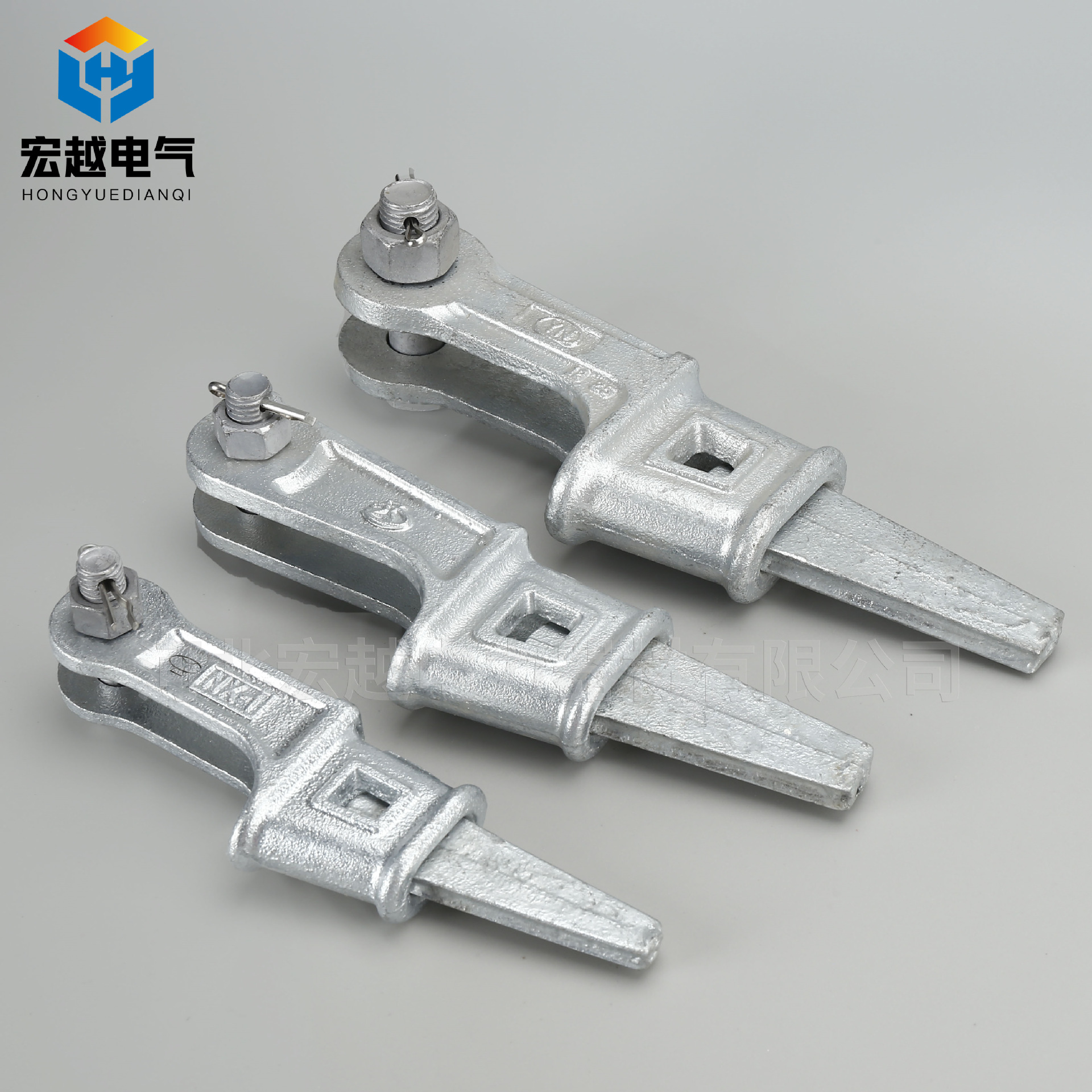 【NX楔形线夹】电力拉线金具NX-1-2-3-4可调式热镀锌楔形耐张线夹-阿里巴巴