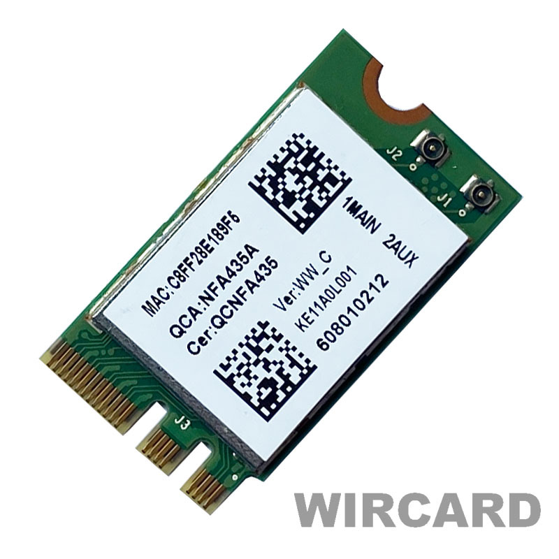高通QCNFA435 QCA9377 NGFF 5G笔记本双频内置AC无线网卡4.1蓝牙-阿里巴巴