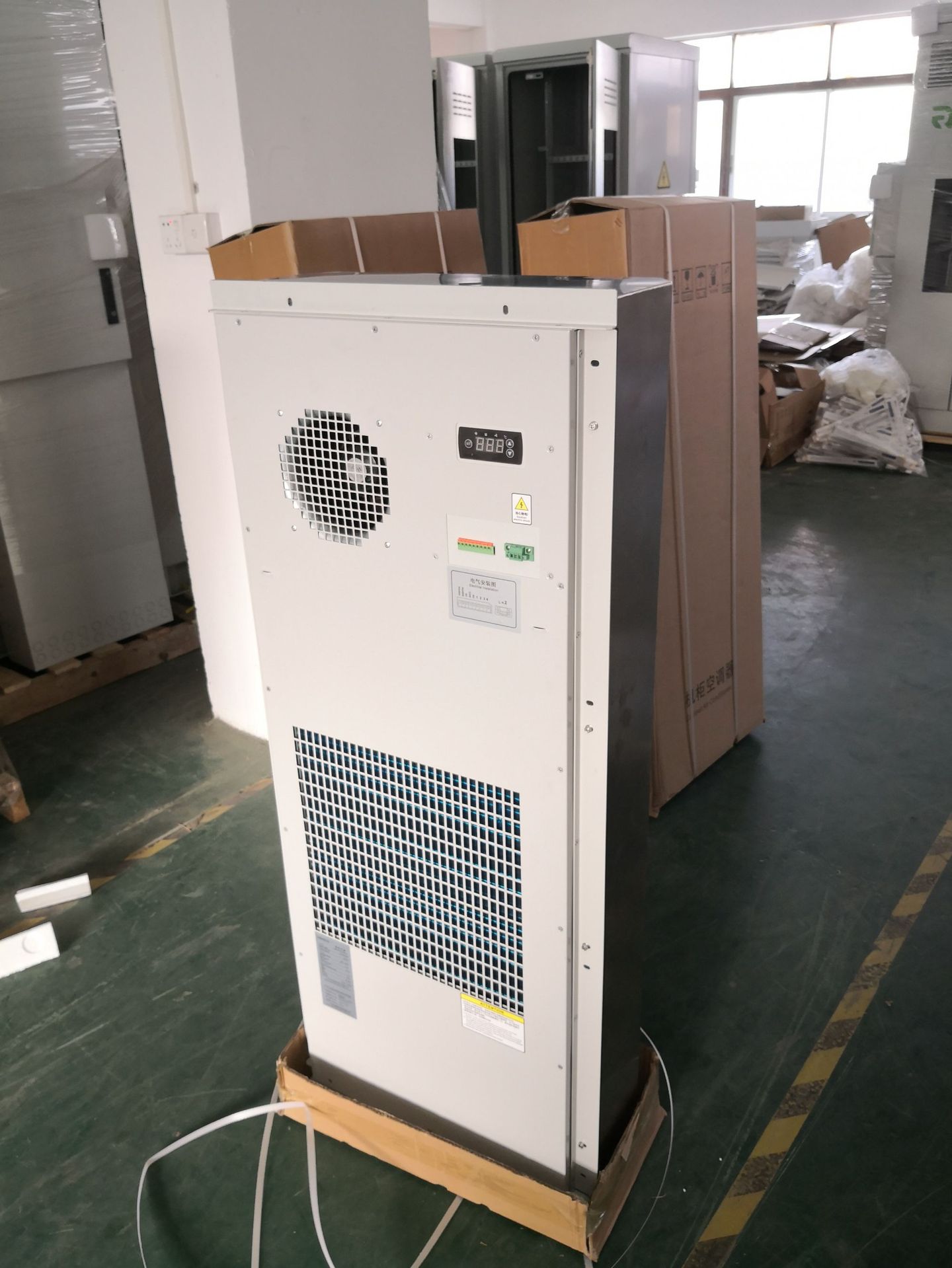 5KW机柜空调 户外储能集装箱用5000W壁挂式工业空调（具备认证）-阿里巴巴