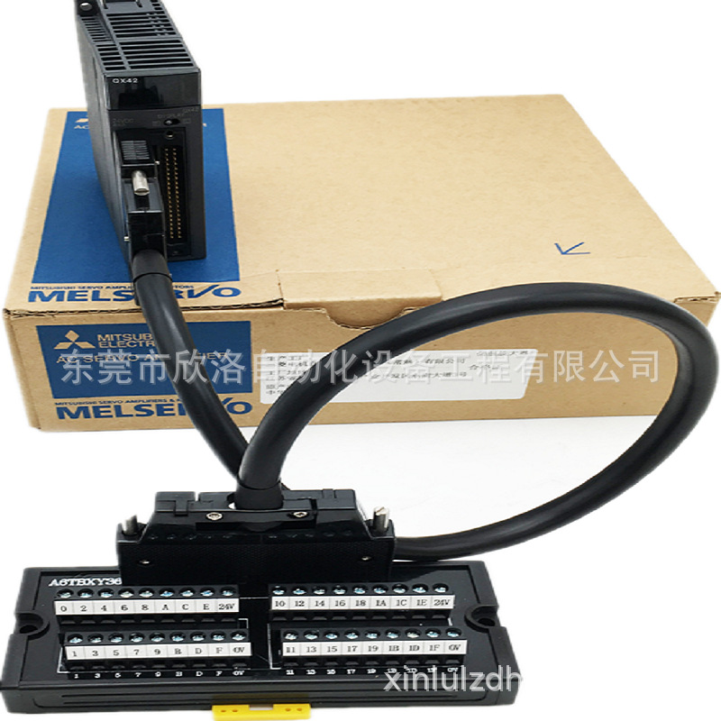 适用三菱Q系列端子台线 AC10TB/AC10TB-E 三菱端子台连接线-阿里巴巴