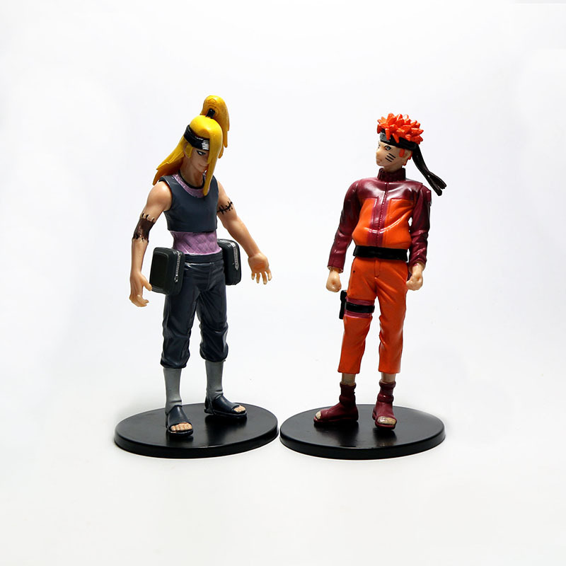 4个款式火影忍者手办模型摆件六道鸣人卡卡西佐助宇12cm手办批发-阿里巴巴