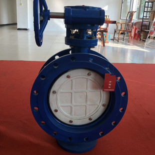 D343X-10Q双法兰蝶阀 涡轮软密封蝶阀 蜗轮球墨铸铁手动蝶阀-阿里巴巴