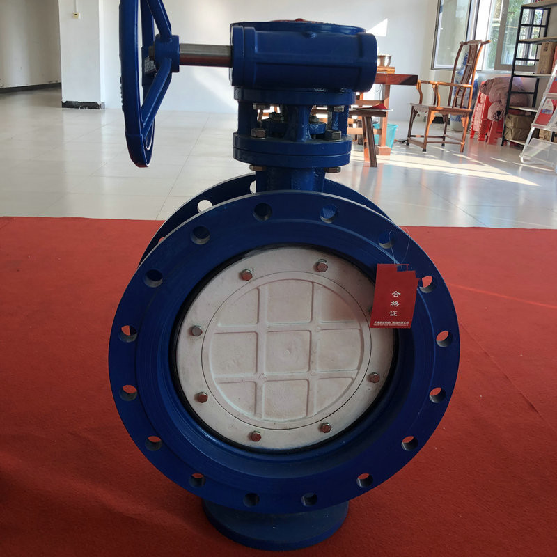 大口径蝶阀大口径阀门 D343X-10Q PN10 1.0MPA蜗轮蝶阀软密封蝶阀-阿里巴巴