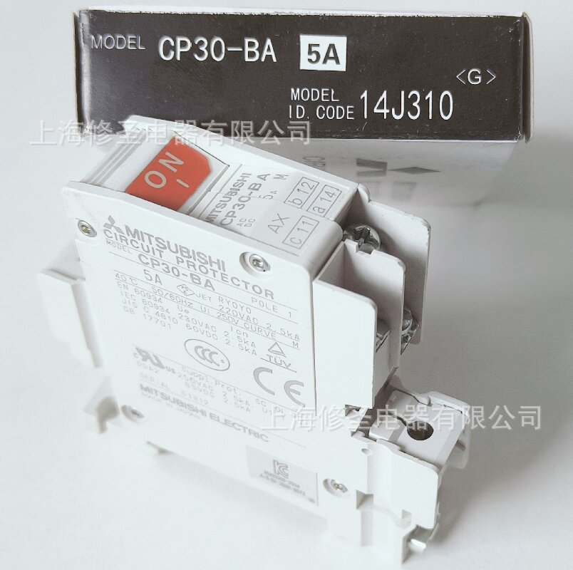 三菱开关CP30-BA设备线路保护断路器1P/2P/3P 1-M低速2-M中速辅助-阿里巴巴
