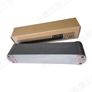 康明斯ISX15 QSX15发动机 十四层机油冷却器芯 4965482 4955830-阿里巴巴