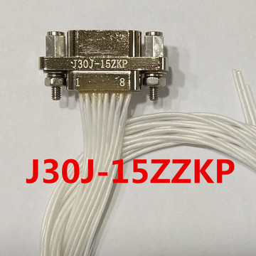 J30J微矩形连接器 插座 J30J-15ZKP 军标连接器 公头 15针 连接器-阿里巴巴