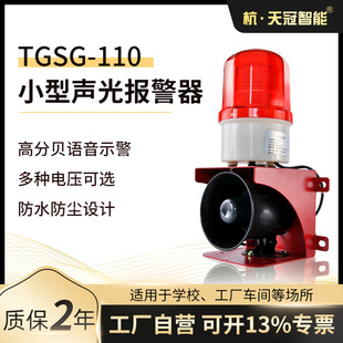 TGSG-110工业声光报警器 声光一体 LED声光报警器 220v 24v-阿里巴巴