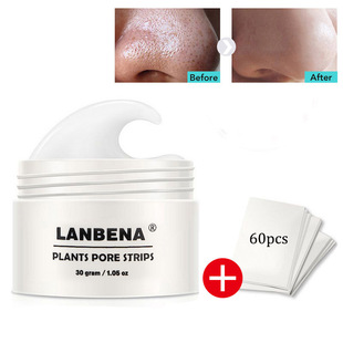 LANBENA Blackhead Remover Nose Mask Pore Strip With 60pcs-阿里巴巴