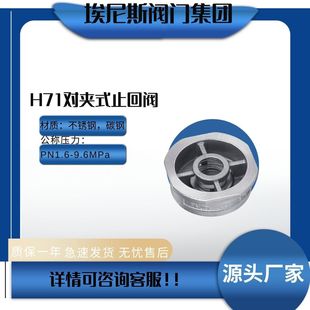 ANIX埃尼斯304不锈钢H71对夹式止回阀-阿里巴巴