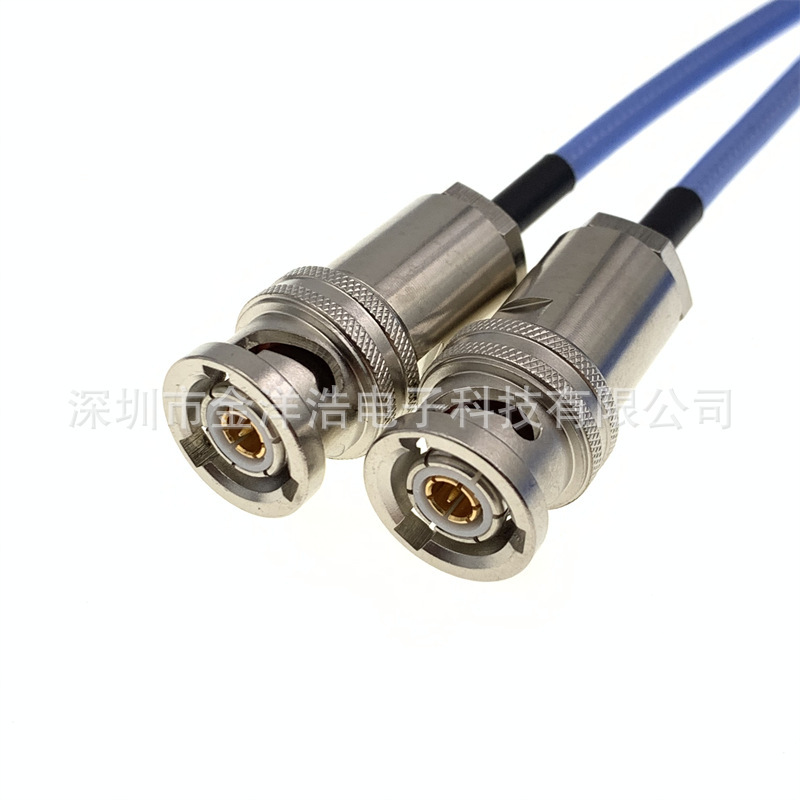1553B总线连接线 BNC三同轴公对公 PL75-47连接器 TRX316连接线-阿里巴巴