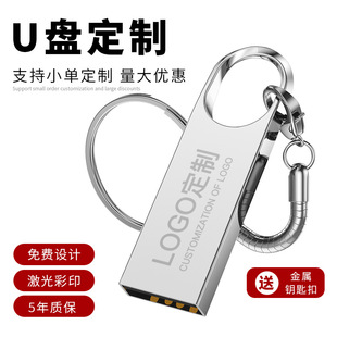 u盘批发logo刻字32g创意金属迷你展会礼品投标优盘64g车载高速u盘-阿里巴巴