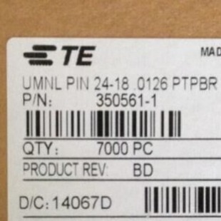 一个起拍现货 TE原厂 350561-1 端子-阿里巴巴