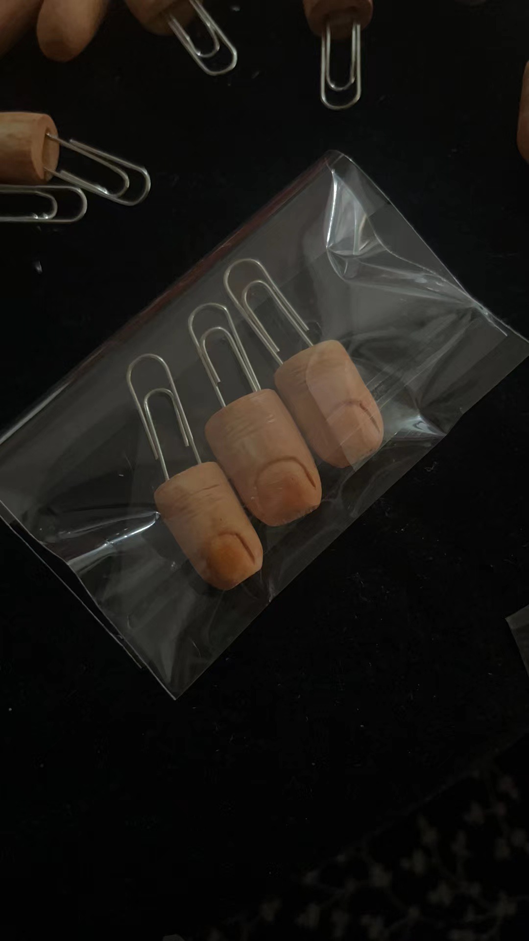 Finger paperclip bookmark set 仿真手指回形针大学毕业季礼物-阿里巴巴
