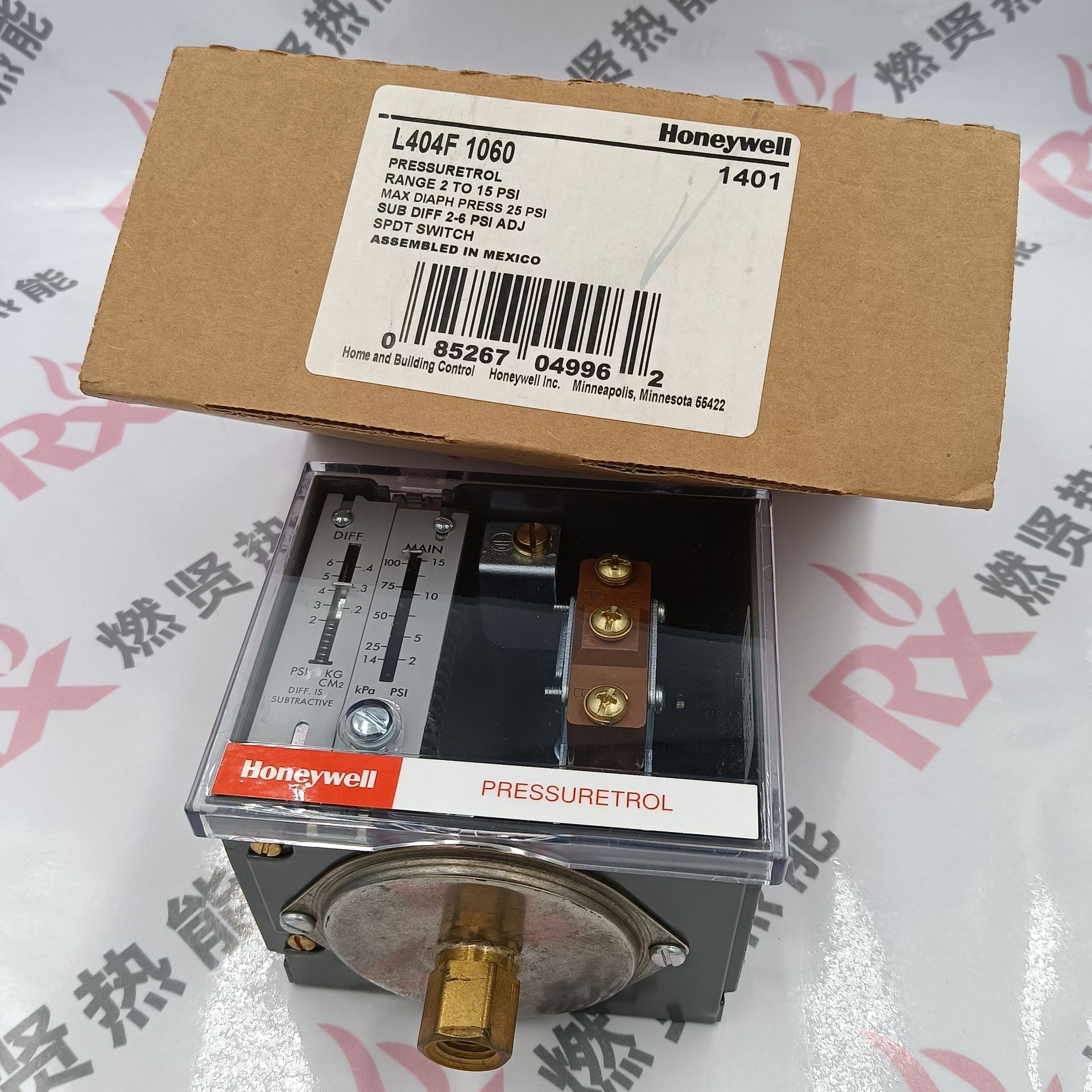 美国Honeywell霍尼韦尔一级代理 压力控制开关 L404F1060-阿里巴巴
