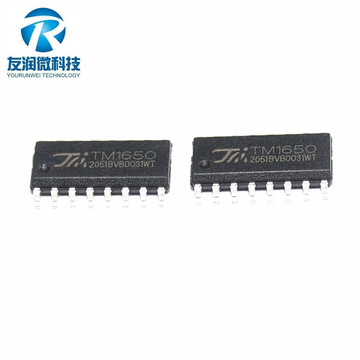 天微代理 TM1650 FW1650 SOP16 TM/天微 8*4驱动数码管IC 正品-阿里巴巴