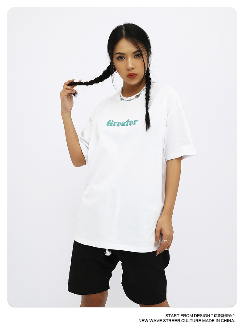 RFSD男装|2023夏季新款潮牌美式街头发泡英文印花男士短袖T恤230g-阿里巴巴