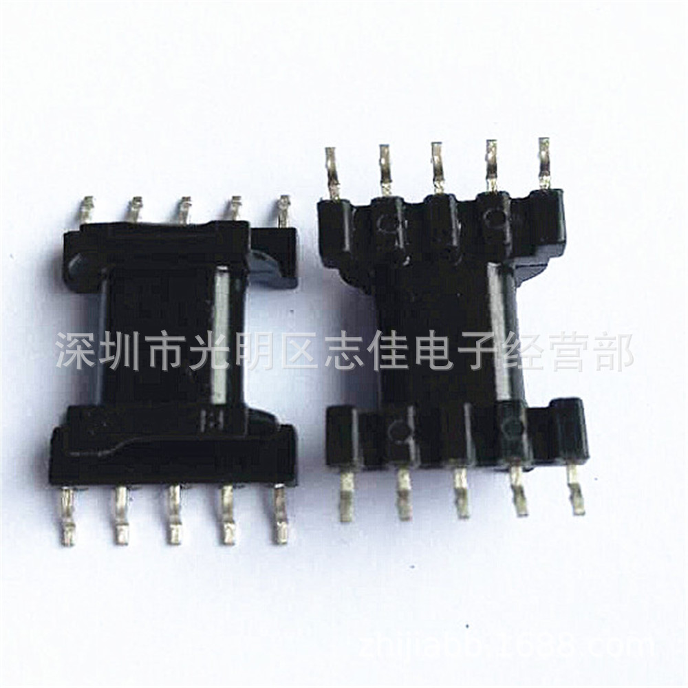 EPC13变压器骨架EPC13贴片骨架单槽贴片5+5PIN 脚距3.0mm-阿里巴巴