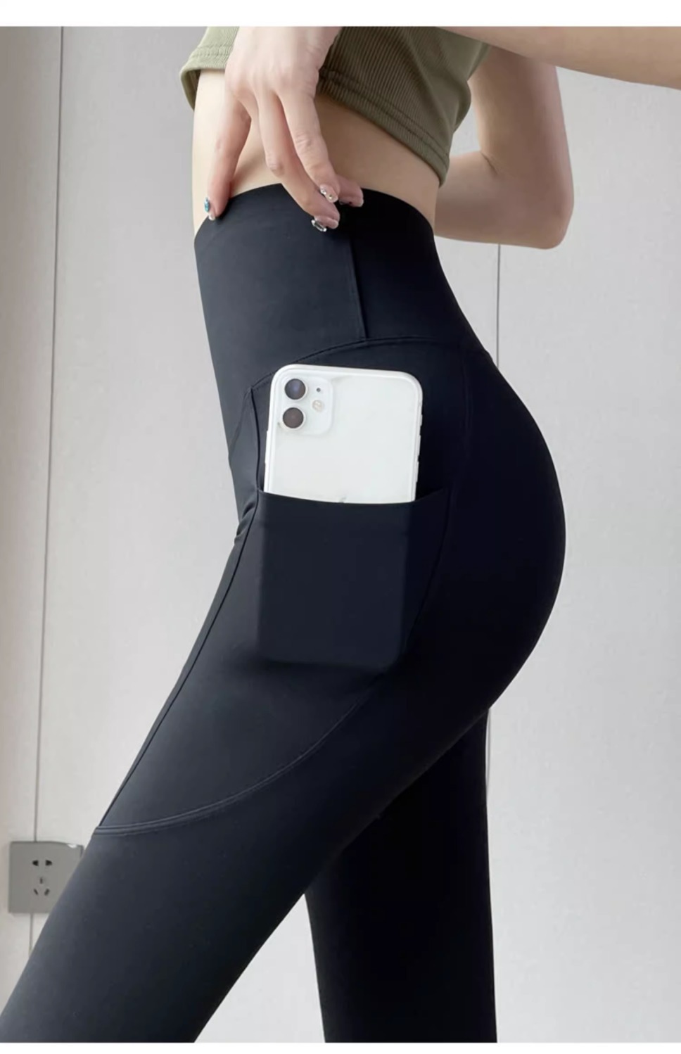 鲨鱼裤2023新款夏季薄款女外穿口袋网纱春秋健身打底瑜伽芭比裤子-阿里巴巴