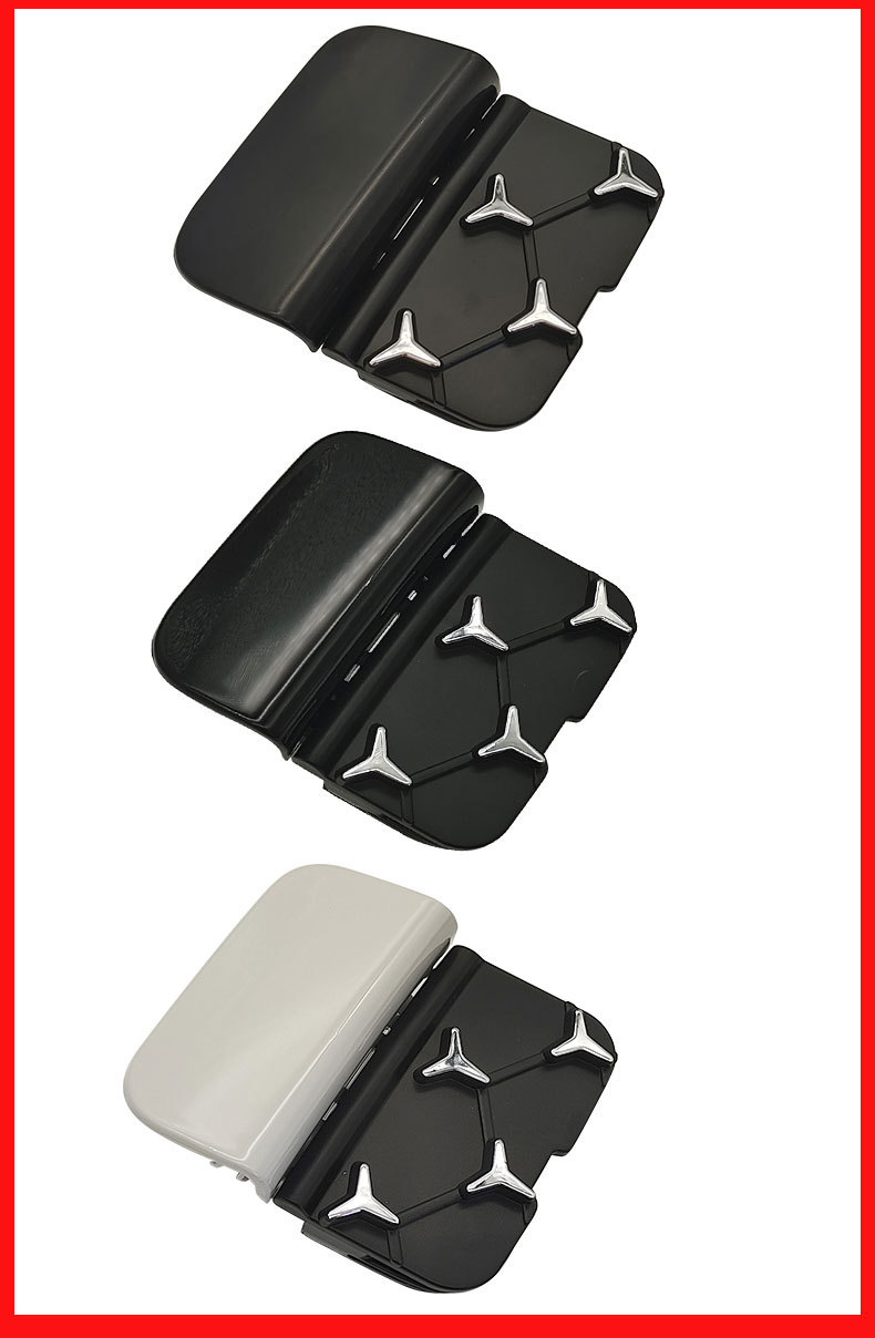 适用21-23新款奔驰C级前保险杠拖车盖满天星牵引钩盖板2068850402-阿里巴巴