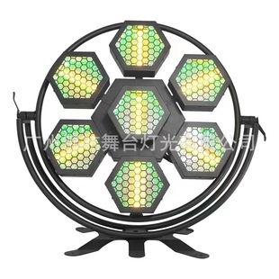 LED7颗60瓦圆形复古灯RGB大型舞台高质量工程效果灯-阿里巴巴