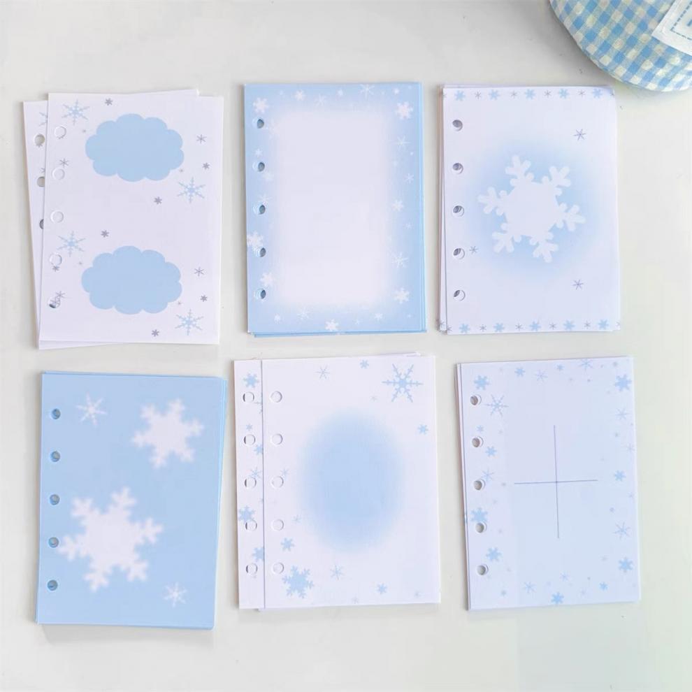 ins风A8M5彩色内页活页纸替芯合集m5活页本替芯纸便签纸手账拼贴-阿里巴巴