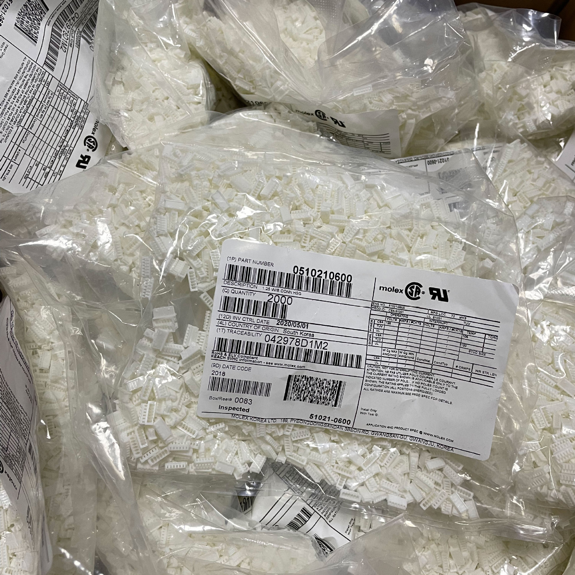 MX 51021-0600 510210600莫仕molex连接器 接插件6P 1.25mm 现货-阿里巴巴