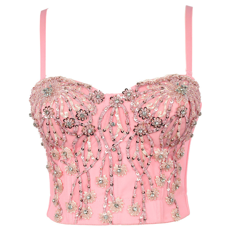 Women girls singer gogo dancers jazz dance bling bra topsWomen girls ...