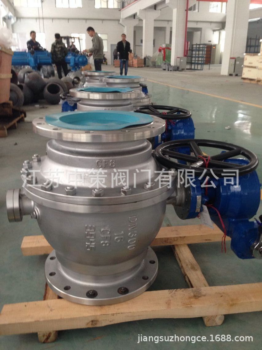 Q347Y-16P Q347Y-25P不锈钢涡轮固定式法兰球阀 国标高温STL球阀-阿里巴巴