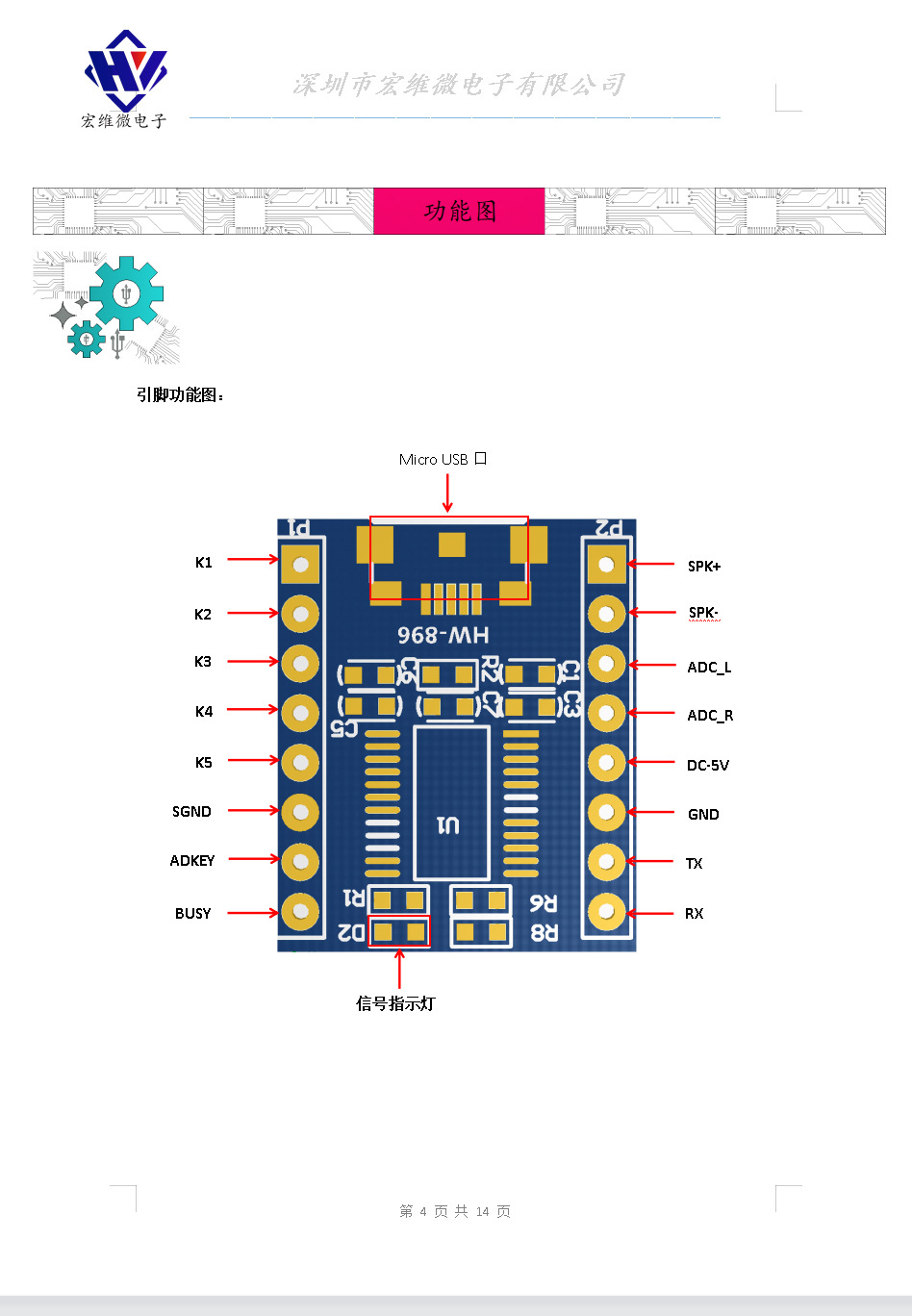 JQ6500语音模块 MP3模块 MCU串口控制播报 一对一5路控制 音乐IC-阿里巴巴