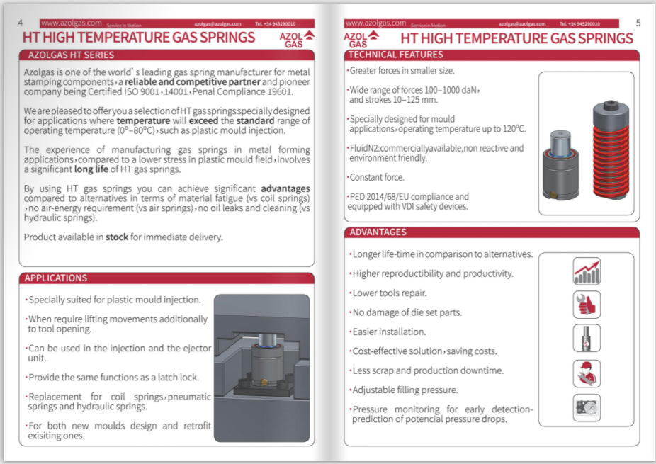 西班牙原装进口AZOL-GAS氮气弹簧气弹簧模具用azol氮气缸AG、APF-阿里巴巴