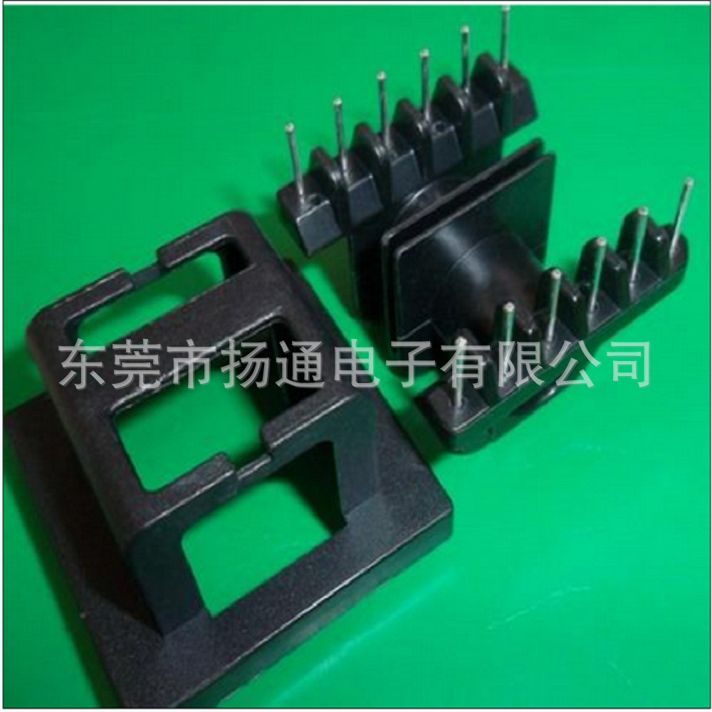 ER3435双槽变压器骨架带外壳ER3435高频骨架双槽外壳卧式6+6PIN-阿里巴巴