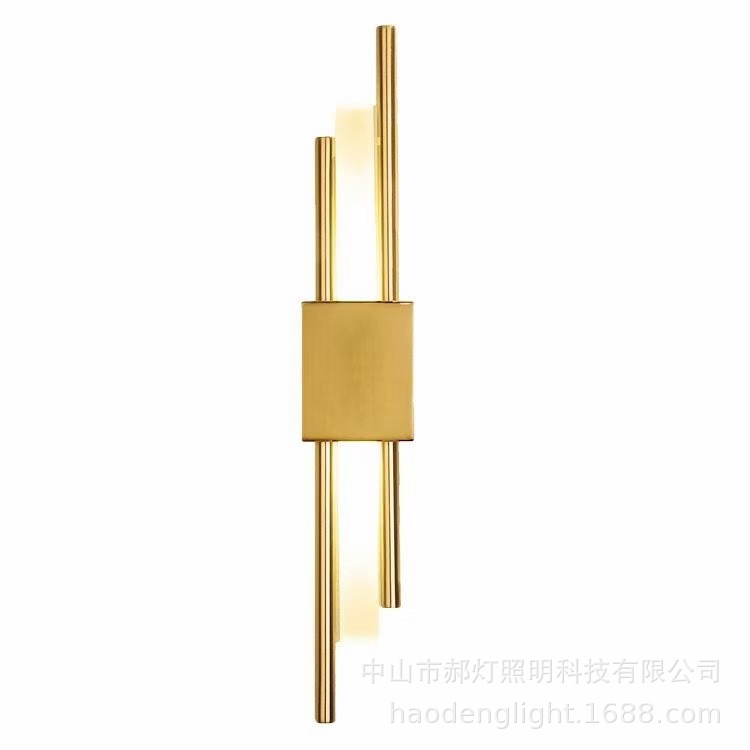 格栅竖条室内壁灯极简轻奢客厅背景墙好看卧室床头灯简约过道走廊-阿里巴巴