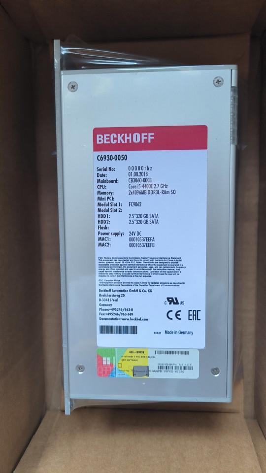BECKHOFF/倍福 C6920-0080 工控机 全新原装 库存现货 议价出售-阿里巴巴