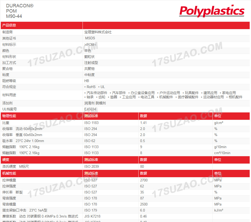 POM日本宝理M90-44高流动中粘度高刚性耐磨塑料颗粒粒子原料-阿里巴巴