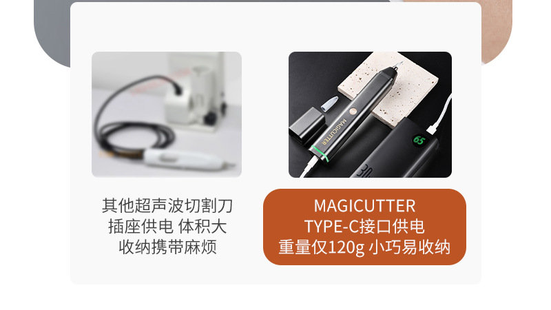 magicutter手持便携式超声波切割刀30W大功率工业电动雕刻刀工具-阿里巴巴