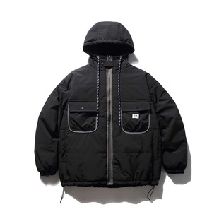 悟航 x ARBENDO 2023 冬季新款日系潮流纯色口袋棉衣MY1192-阿里巴巴
