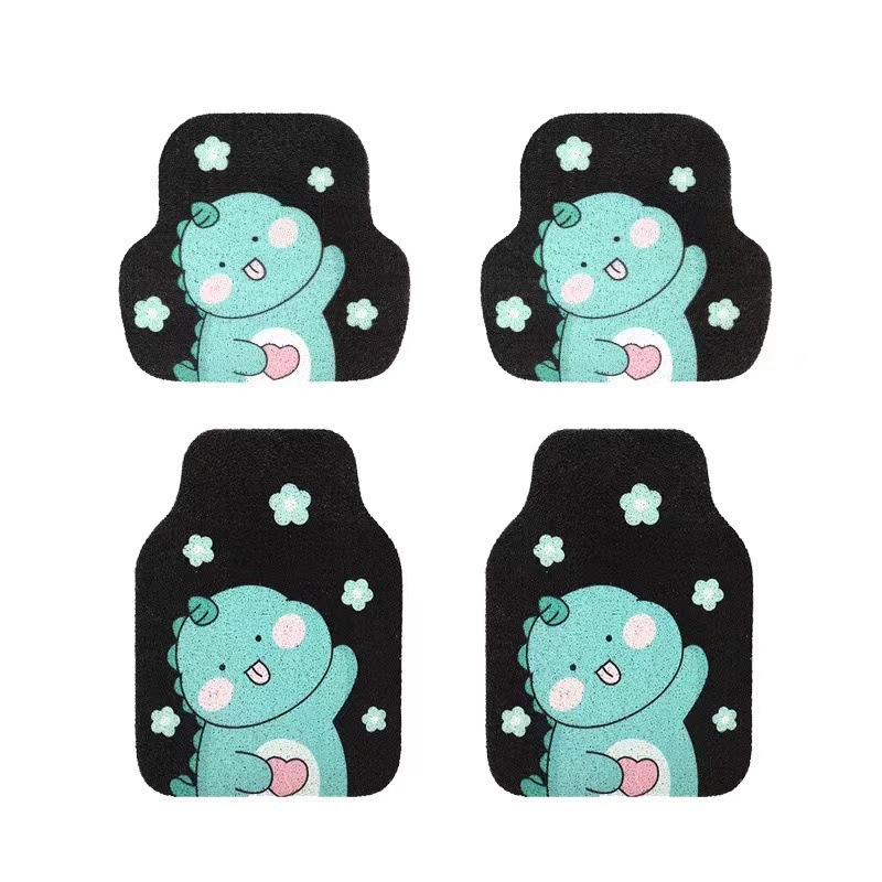 Supply Cartoon Cute Wire Loop Car Foot Mat Universal Main Driving Co ...