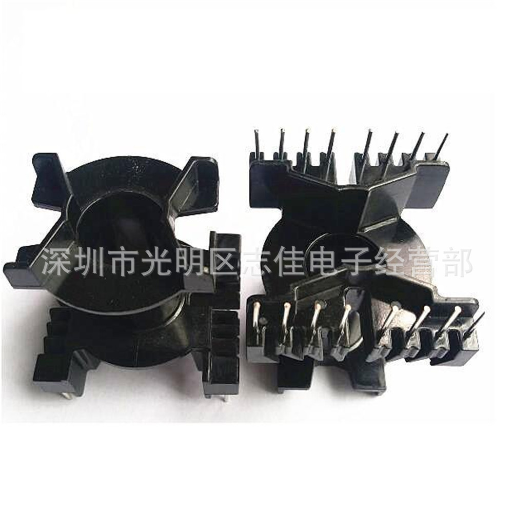 PQ4040高频骨架PQ40变压器骨架通讯骨架BOBBIN立式8+8针Y4007-阿里巴巴