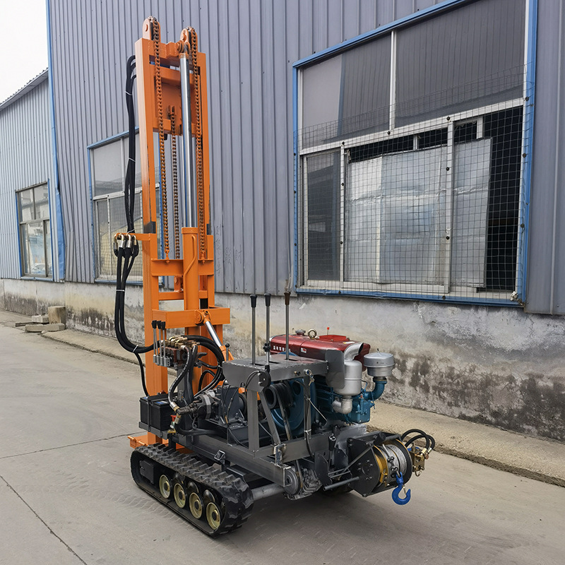 潜孔钻机 小型履带式潜孔钻机 价格实惠履带式气动潜孔钻机-阿里巴巴