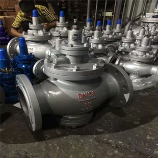 先导式铸钢减压阀Y43H-16C高温蒸汽可调式稳压阀 气体减压阀DN150-阿里巴巴