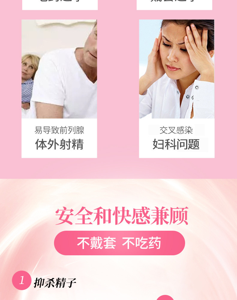 南京同仁堂避御医女用液体避孕套隐形润滑安全套女士避孕凝胶 阿里巴巴 7016