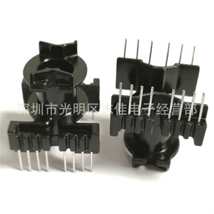 PQ2016骨架PQ20电源变压器骨架立式6+8针加高挡板骨架2016线架-阿里巴巴