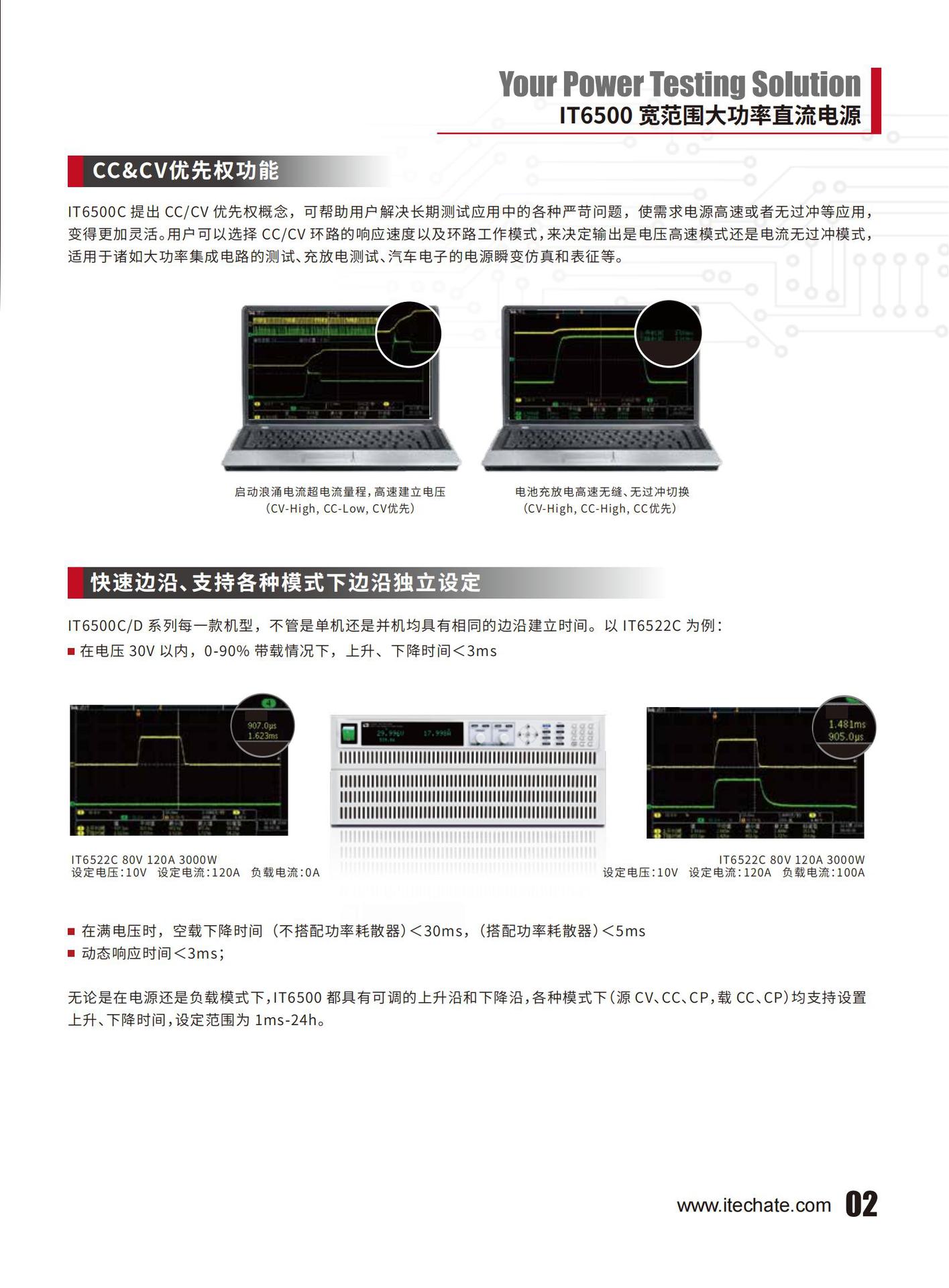艾德克斯IT6500系列IT6522C/D宽范围大功率可编程直流电源3kW80V-阿里巴巴