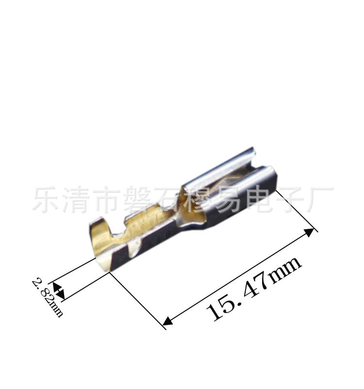 DJ621-E2.8x0.5A汽车接插件连接器端子五金五金端子插簧端子-阿里巴巴