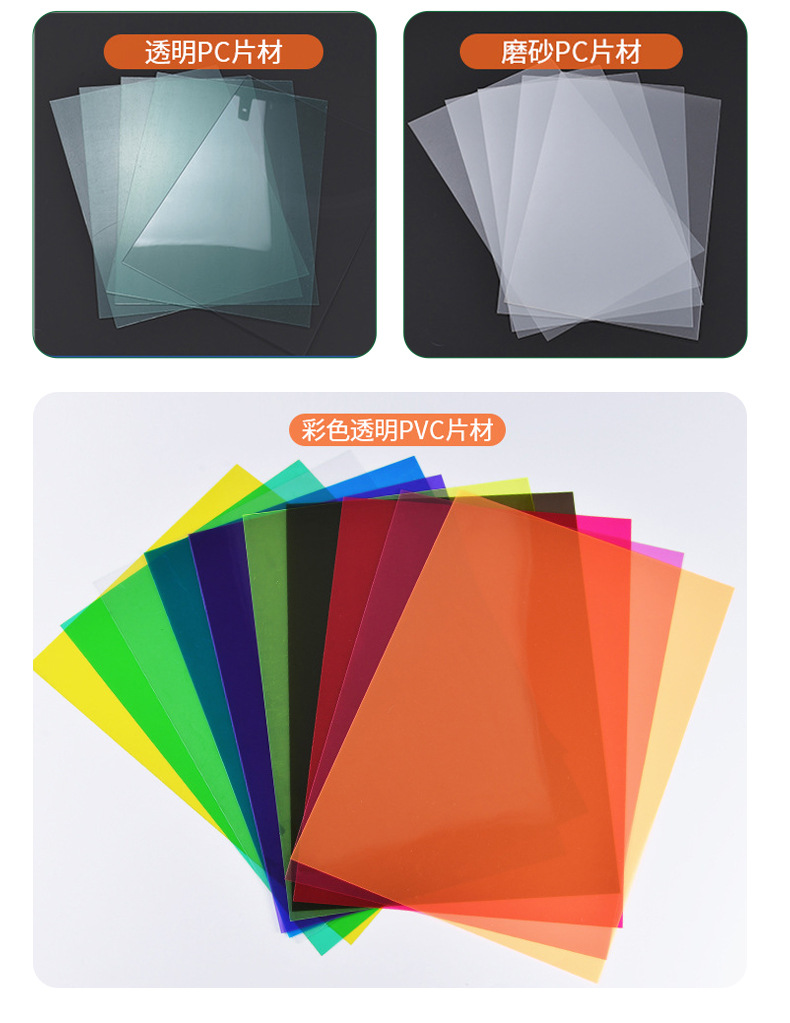 透明塑料板pvc 硬板材pet软胶卷材塑料胶片 pc板材硬薄片加工定制-阿里巴巴