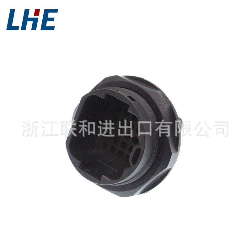 132025-004 国产ITT系列 25孔公胶壳防水圆针插件 汽车线束插座-阿里巴巴